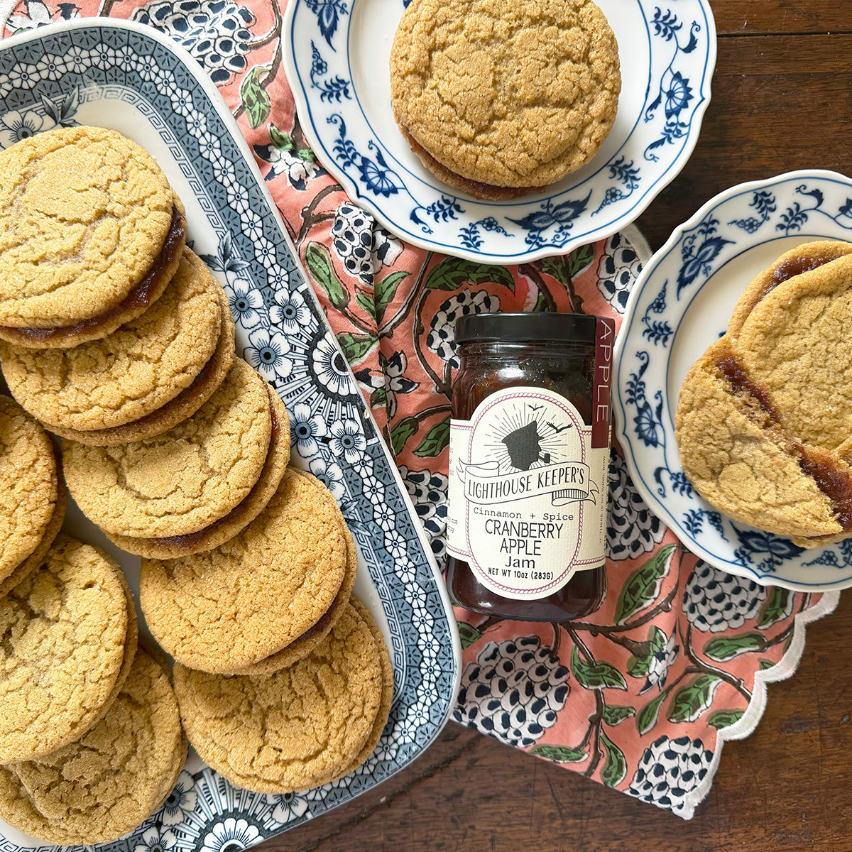 Gingersnap Sandwich Cookies – Lighthouse Keeper's Pantry