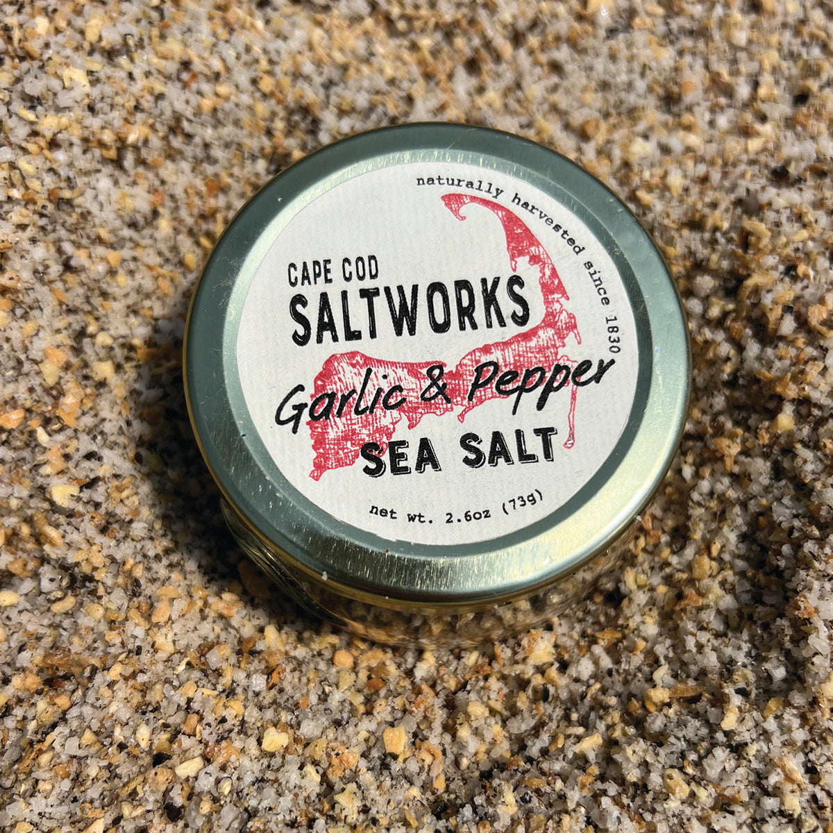 Garlic & Pepper Sea Salt – Lighthouse Keeper's Pantry